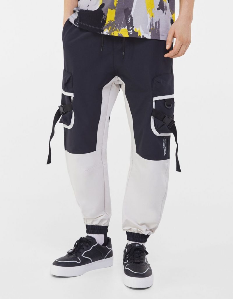 Technical cargo pants - Piotnet Grid