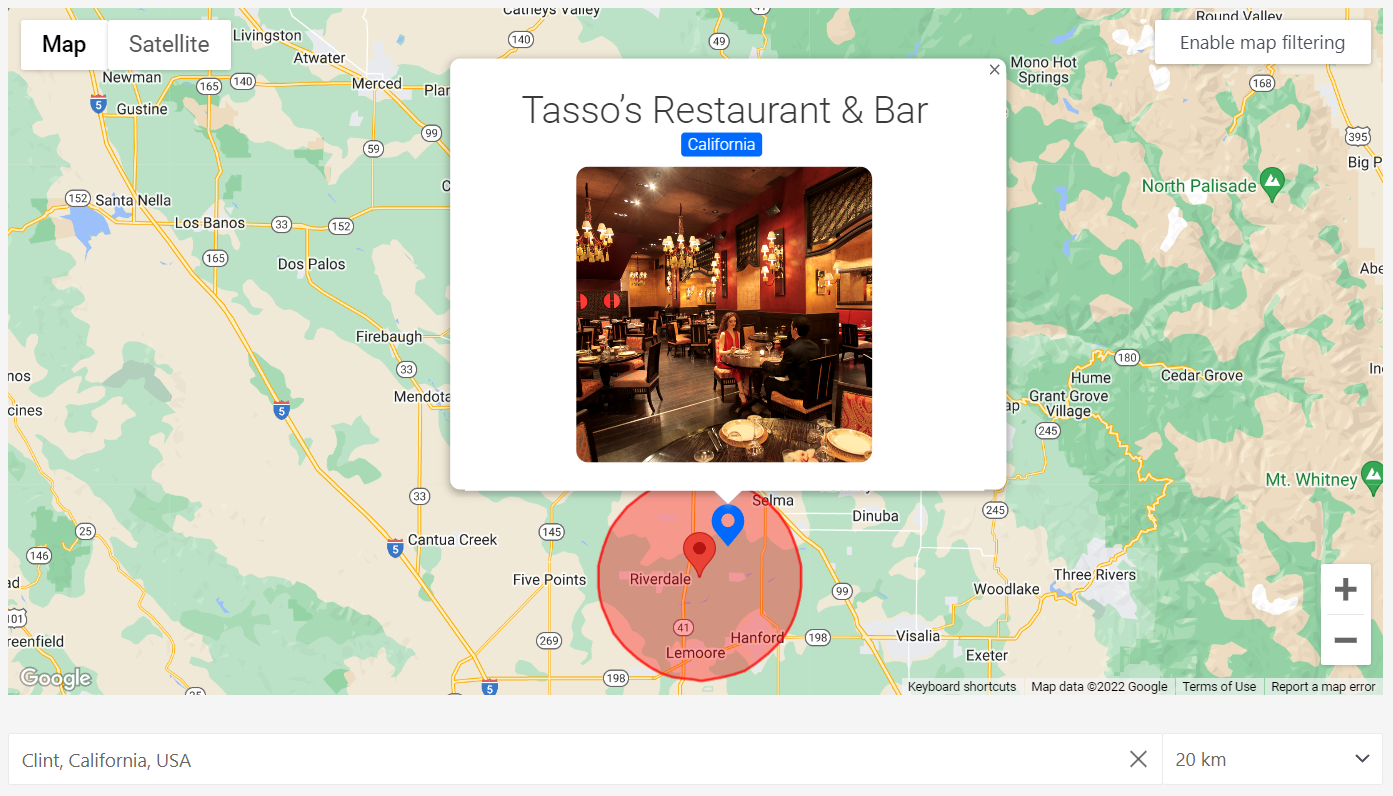 2 Easy ways to create Filterable Maps - Piotnet Grid